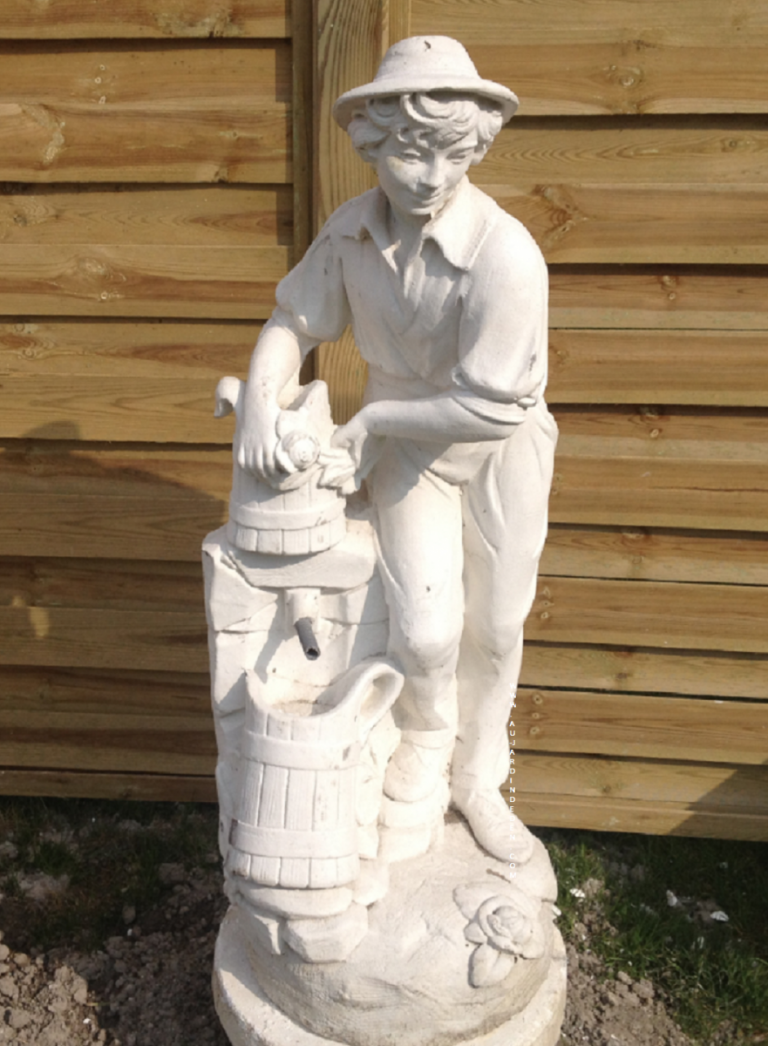 STATUE EN PIERRE RECONSTITUÉE MARCO-A | Au Jardin D'eden