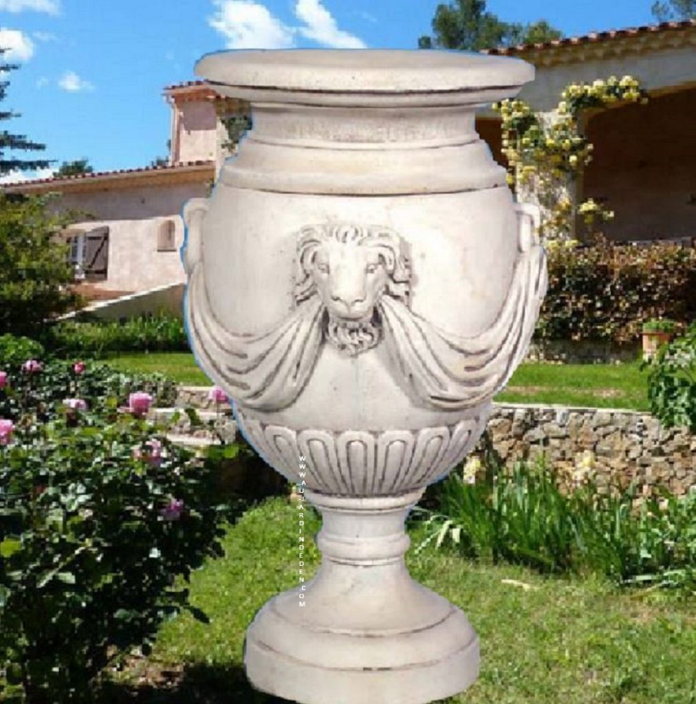 VASES 2 TETTES EN PIERRE RECONSTITUÉE DE JARDIN AUX 2 TETTES-A | Au ...